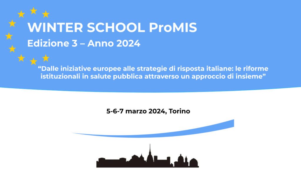 Winter School ProMIS, Torino 5-7 marzo 2024 - Programma Mattone ...