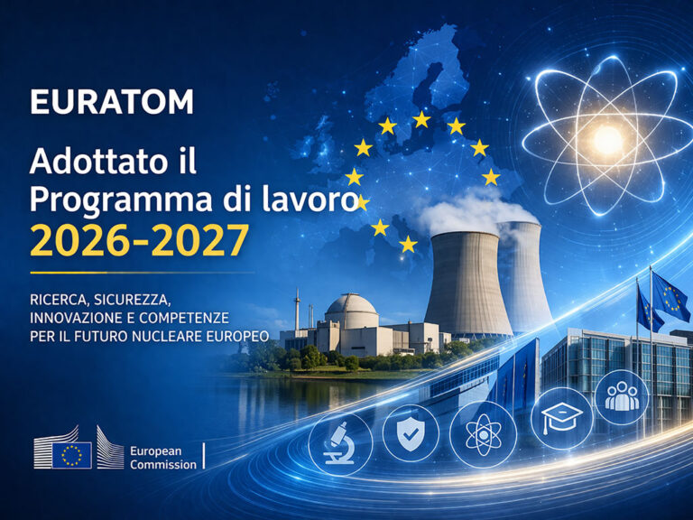 Euratom, adottato il Programma di lavoro 2026-2027 - Programma Mattone ...